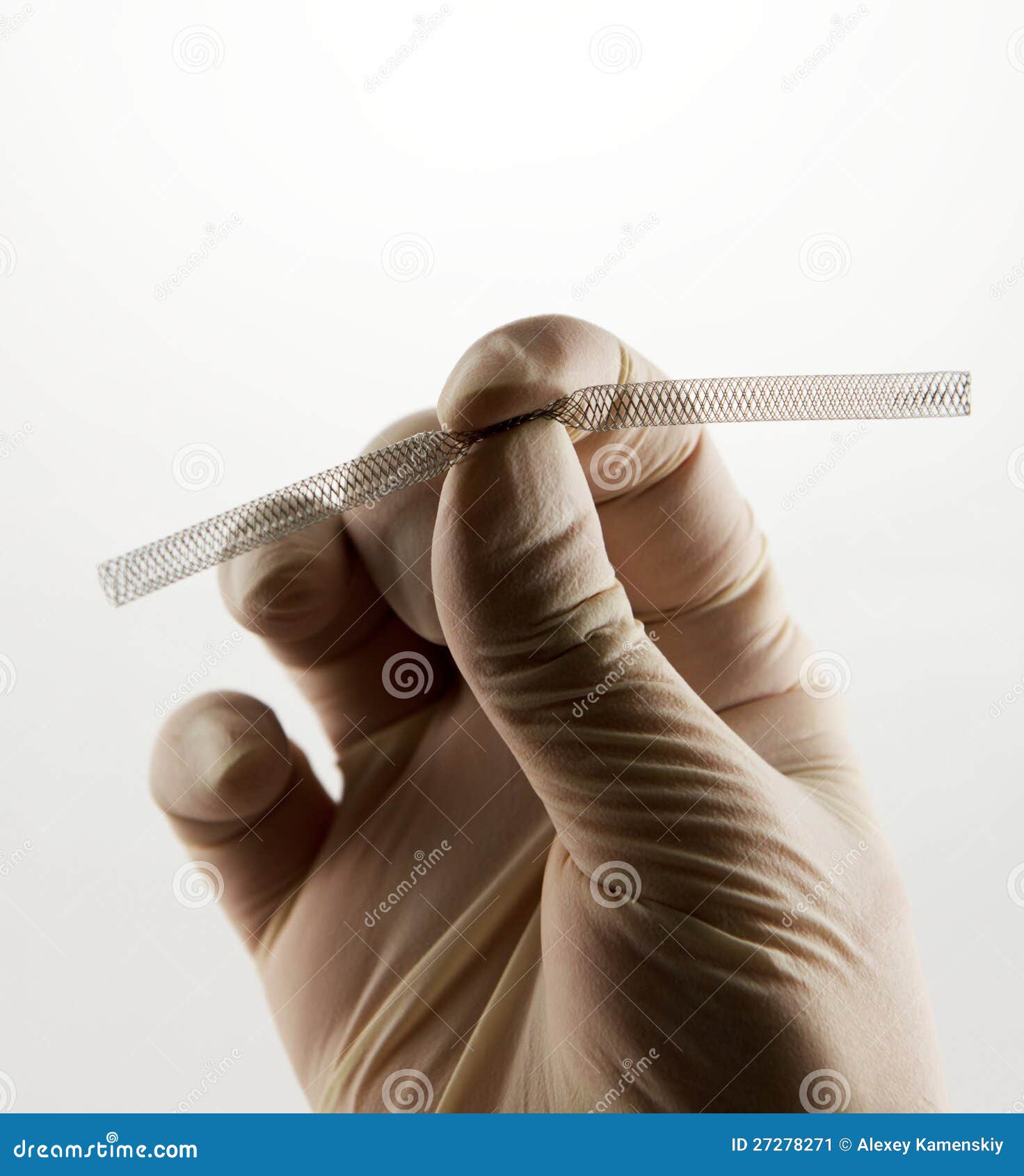 Stent for Endovascular Surgery, Compression Stock Image - Image of ...