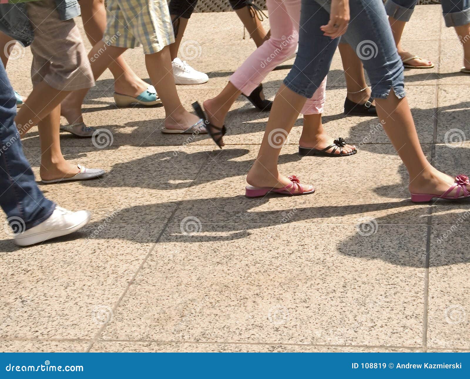 In Step stock image. Image of people, sneakers, feet, walk - 108819