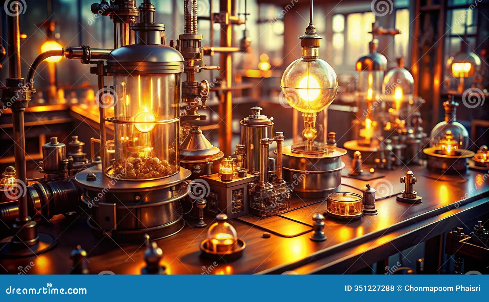 Step Back in Time Explore a Retro Futuristic Lab Steeped in Atomic Age ...