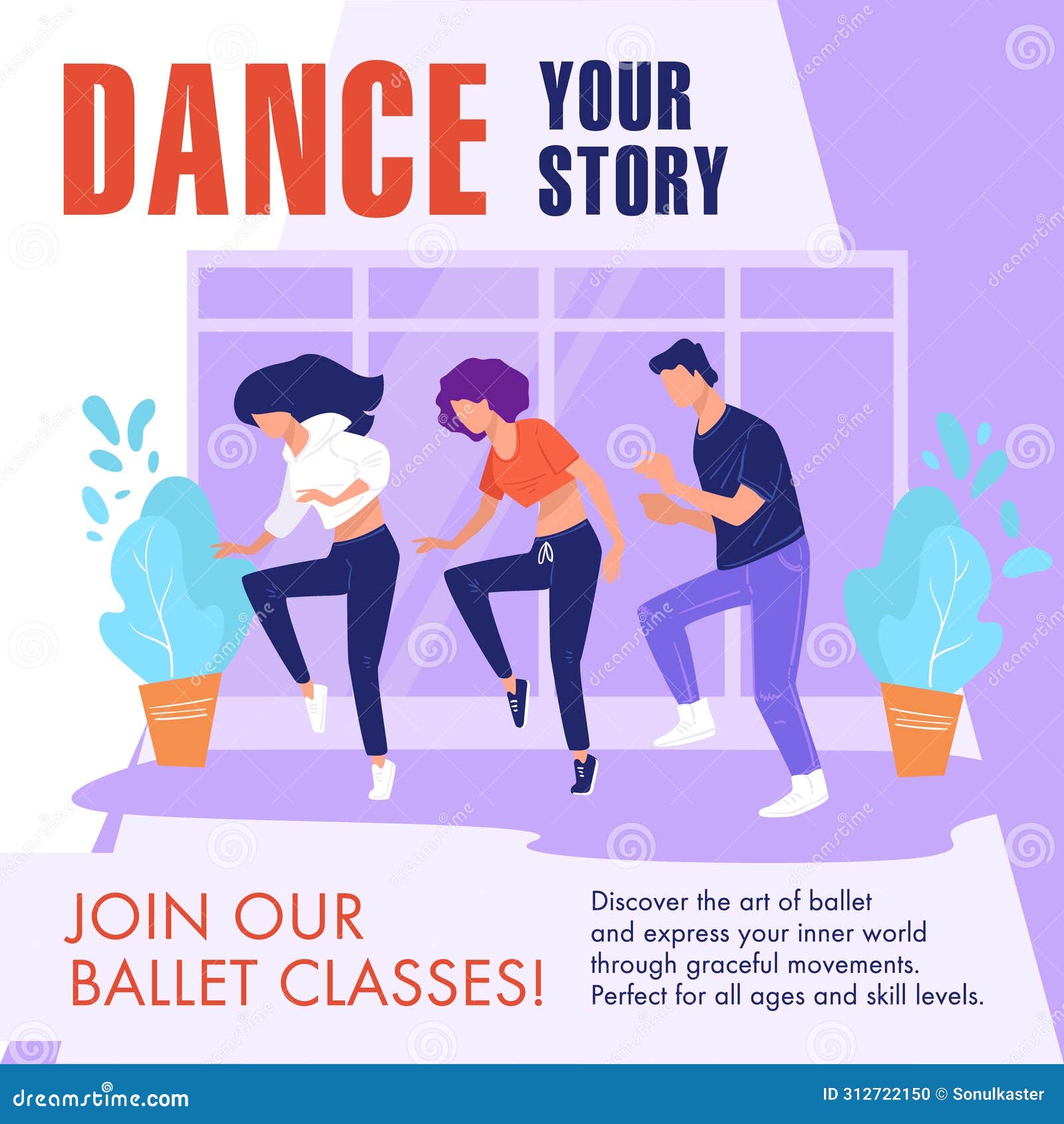 Step by Step Ballet Guide stock vector. Illustration of posture - 312722150