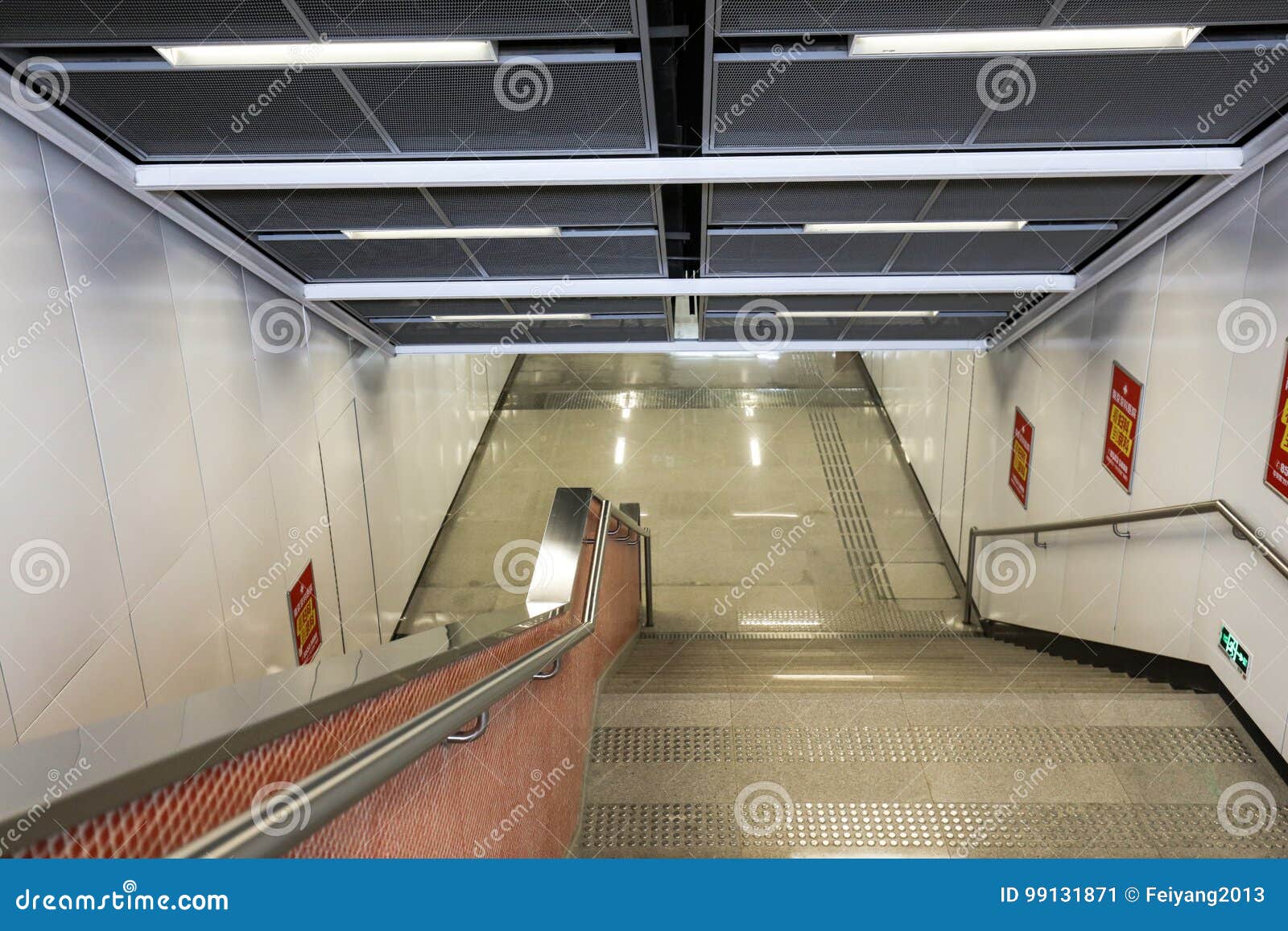 Subway elevator stock image. Image of hall, port, modern - 99131871