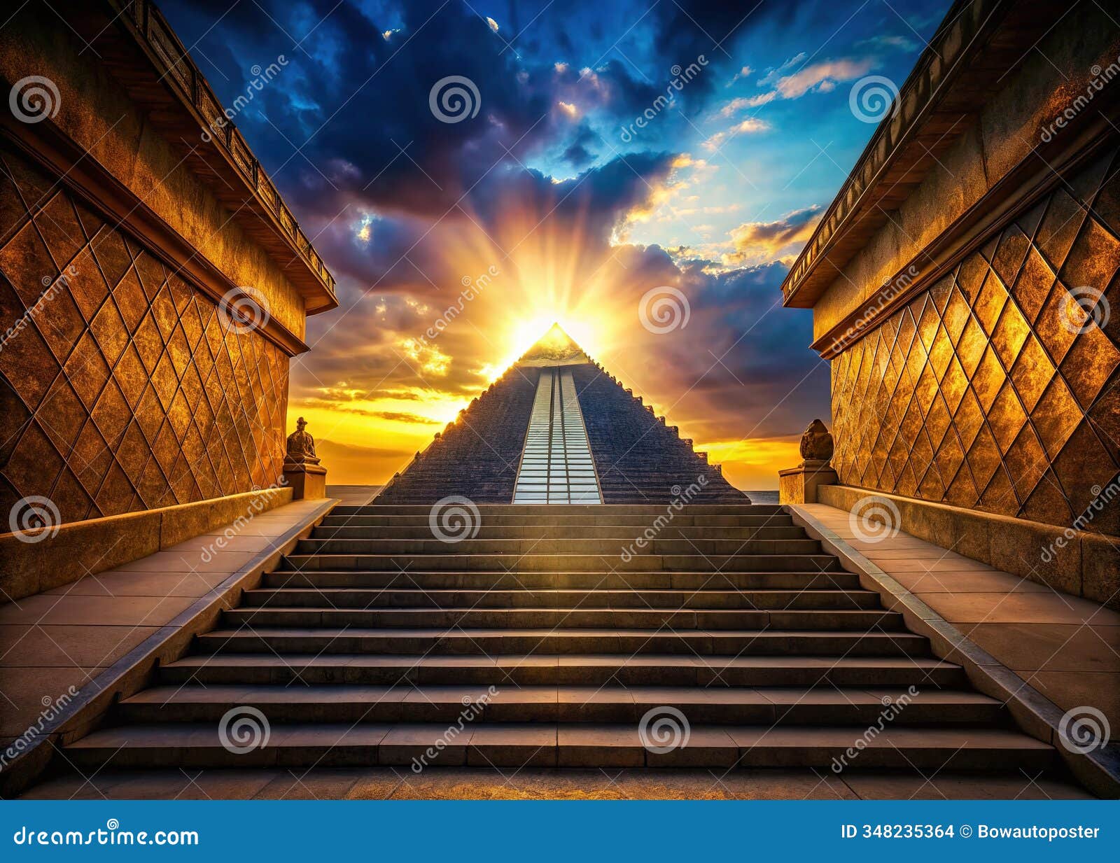 Enigmatic Silhouette of an Ancient Egyptian Pyramid Stairway: a Portal ...