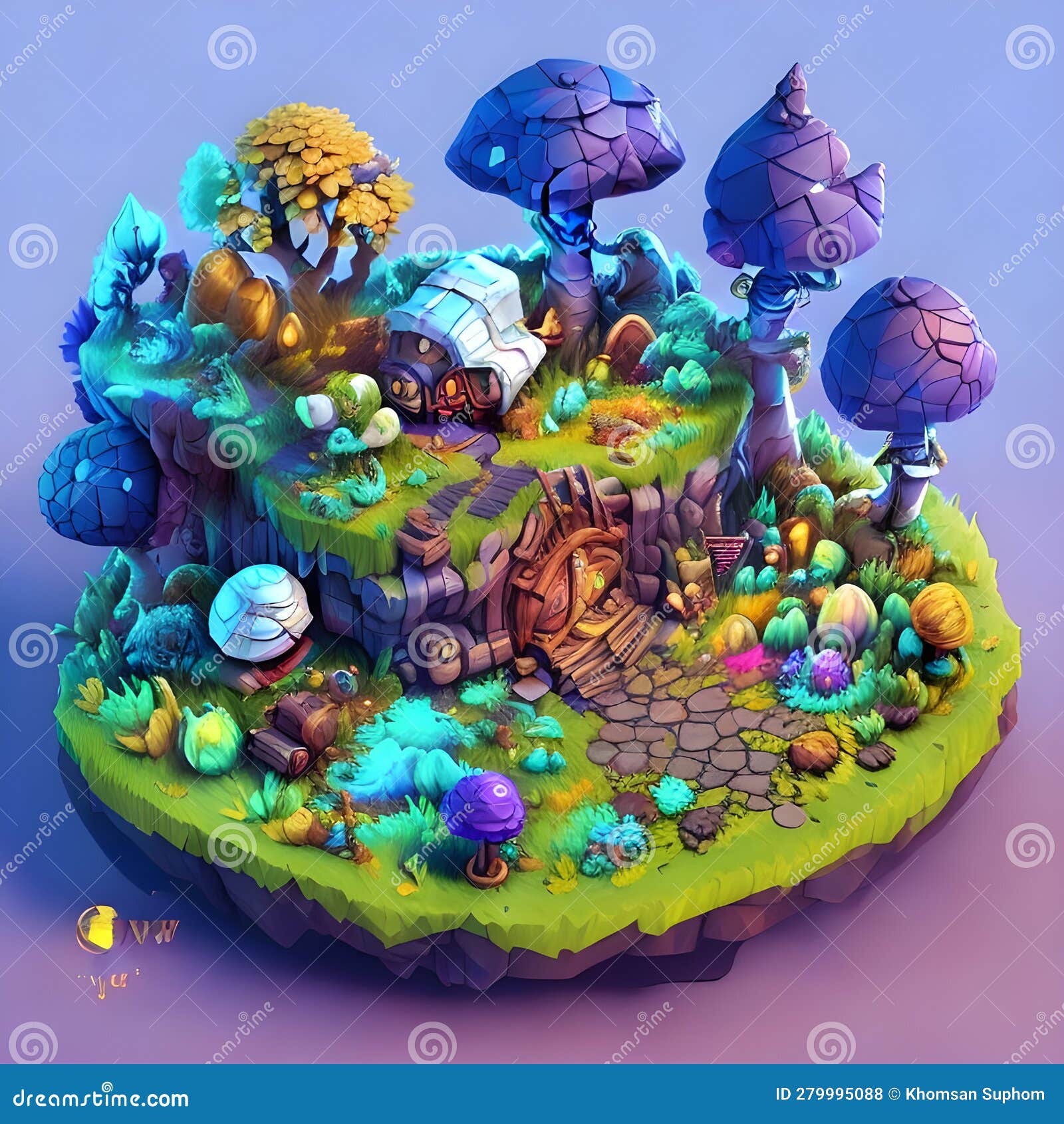 Immersive Fantasy Island: Stylized Game Assets for Detailed and Vivid ...