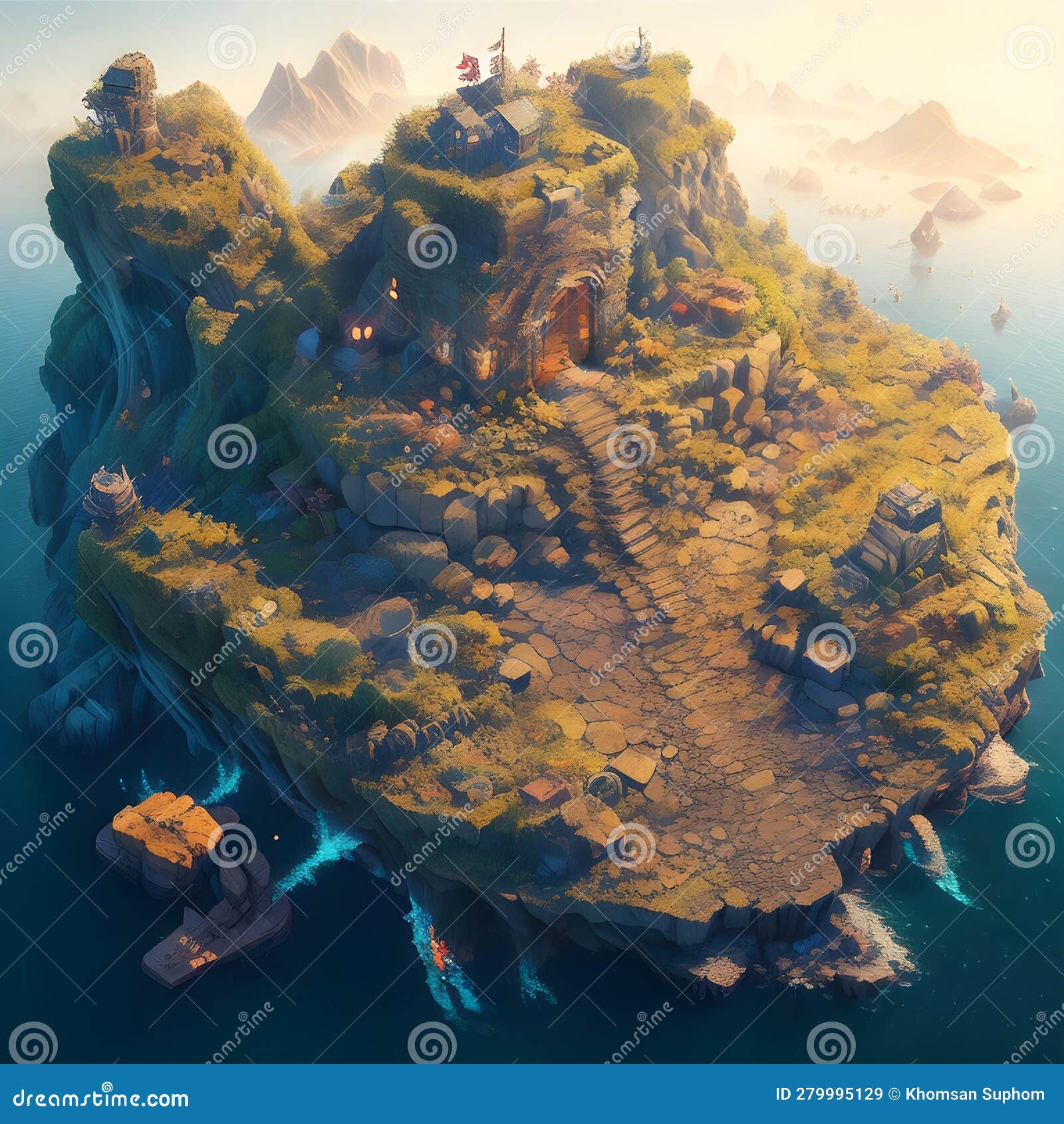 Immersive Fantasy Island: Stylized Game Assets for Detailed and Vivid ...