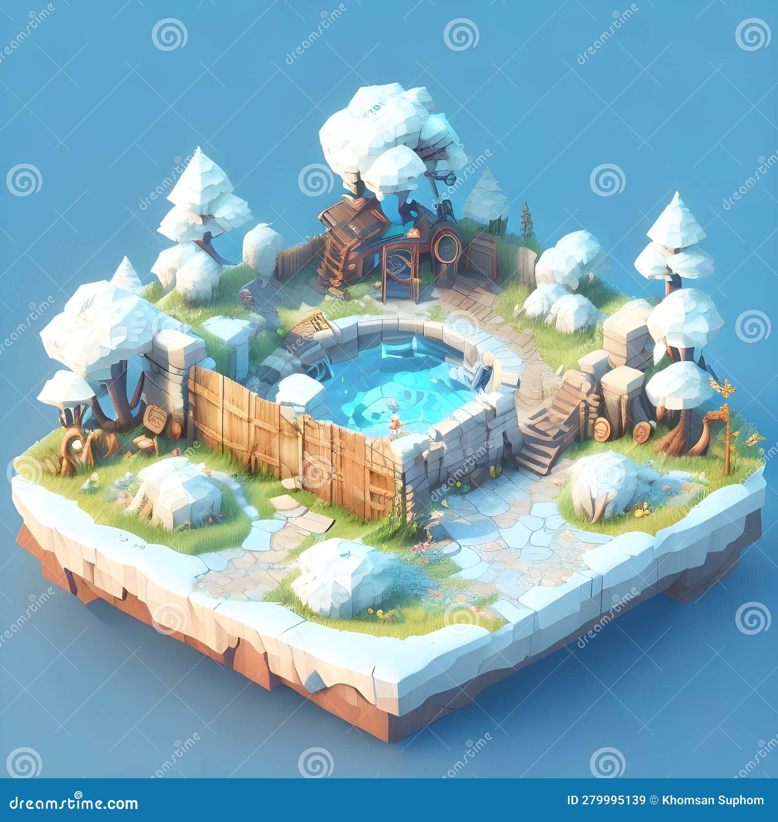 Immersive Fantasy Island: Stylized Game Assets for Detailed and Vivid ...