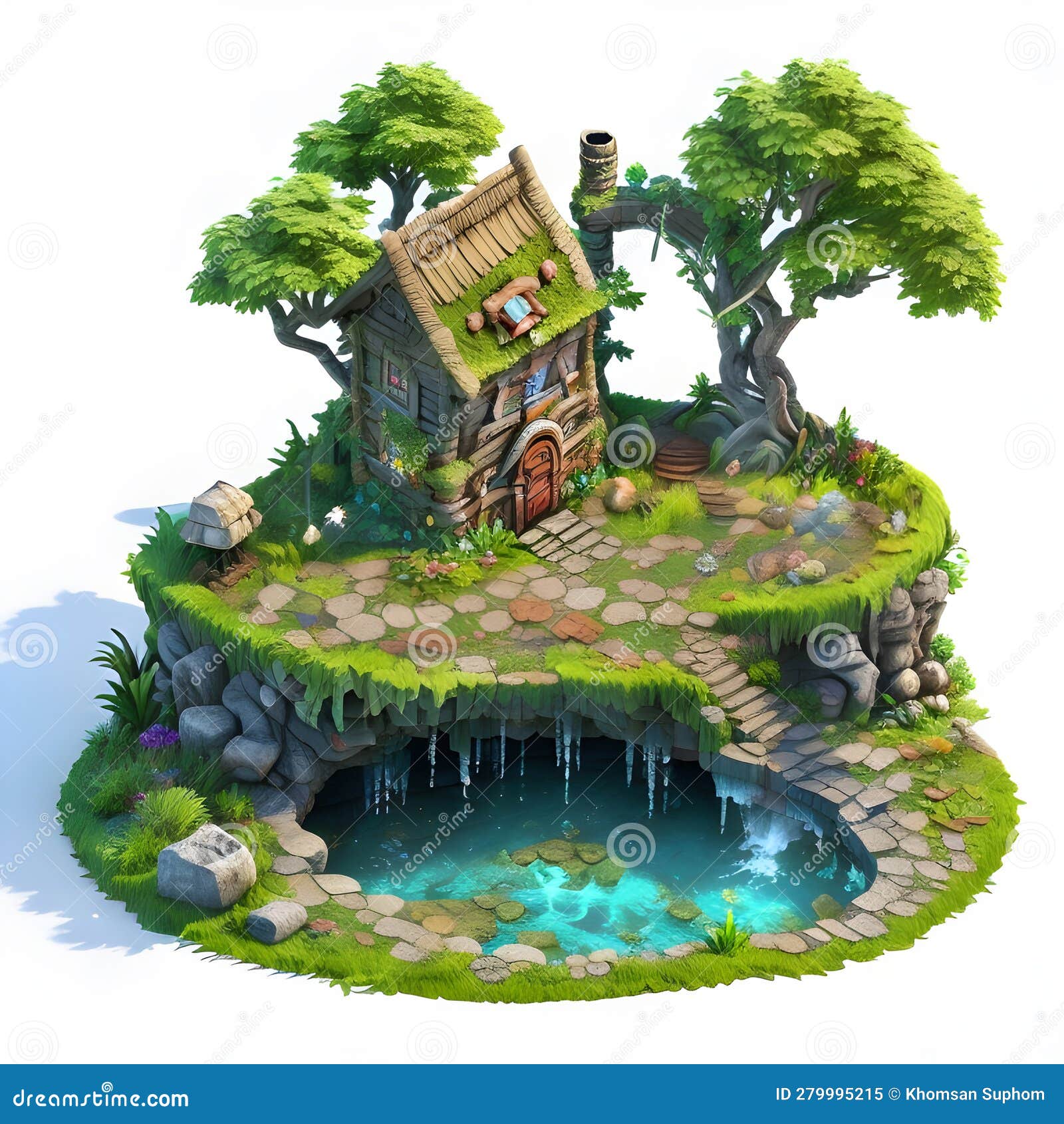 Immersive Fantasy Island: Stylized Game Assets for Detailed and Vivid ...