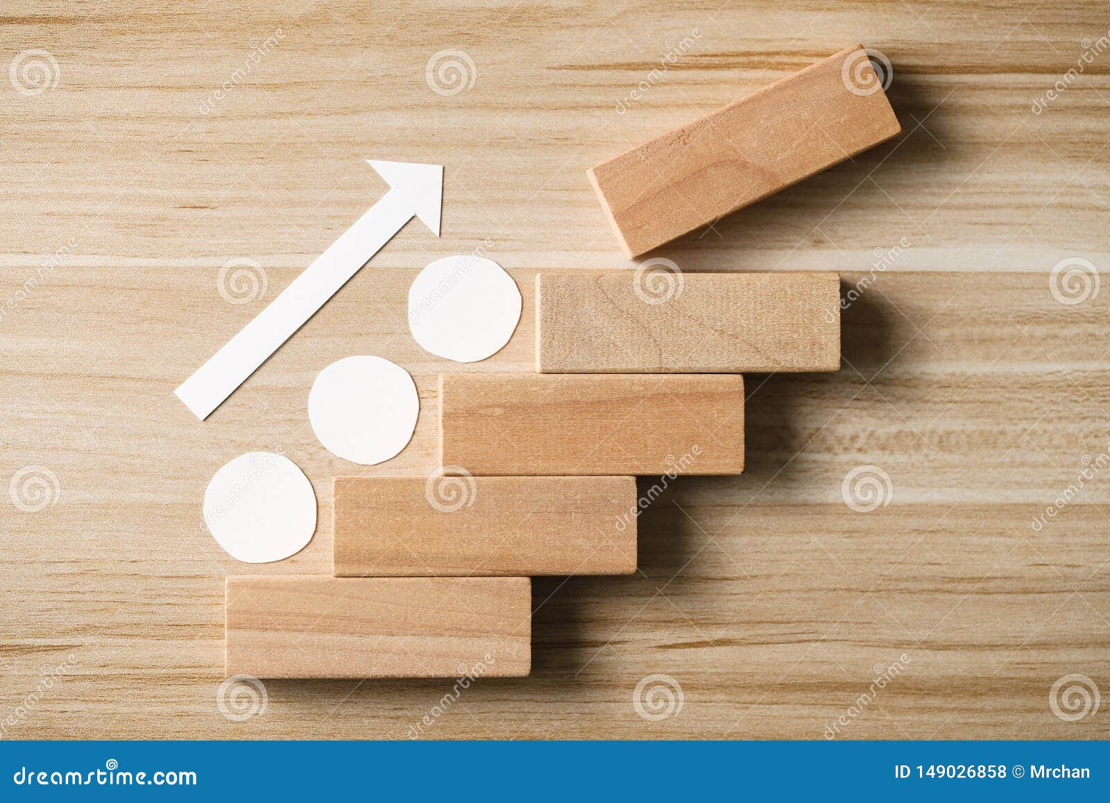 Step by Step Concept stock photo. Image of arranging - 149026858