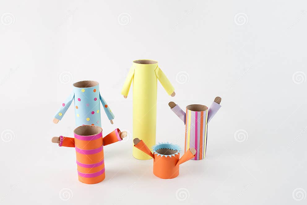Step in Creative DIY Project, Empty Cardboard Rolls and Tubes ...