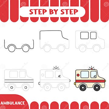 Step by Step Drawing Tutorial for Kids. Easy Level. How To Draw ...