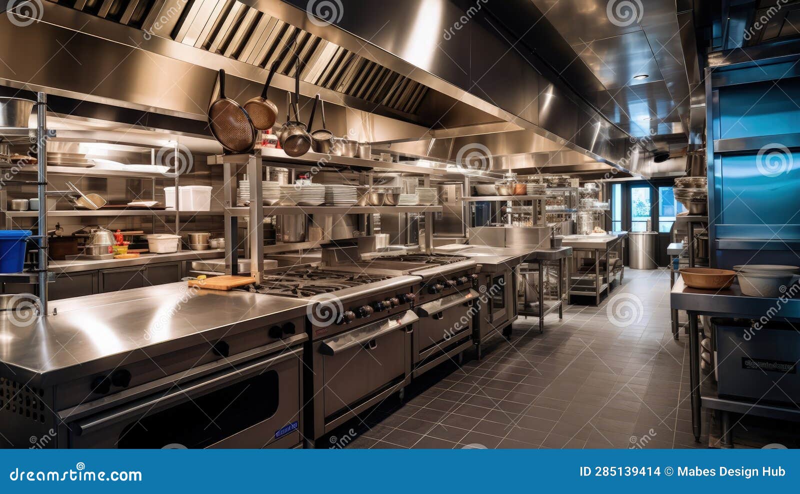 Dynamic Culinary Hub: the High-Volume Commercial Kitchen Stock ...