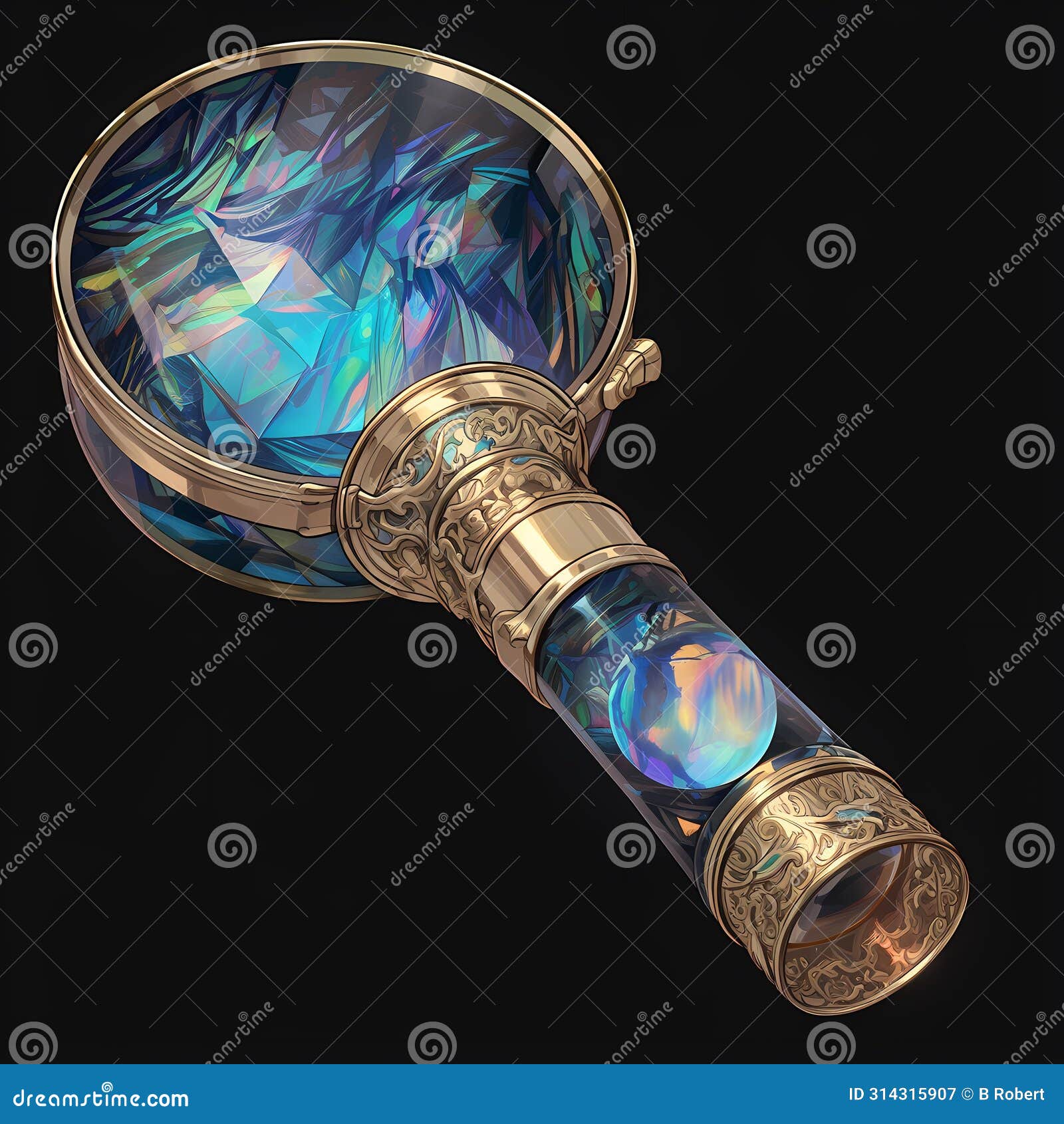 Opulent Opalescence: Shimmering Nail Polish Bottles Royalty-Free Stock ...