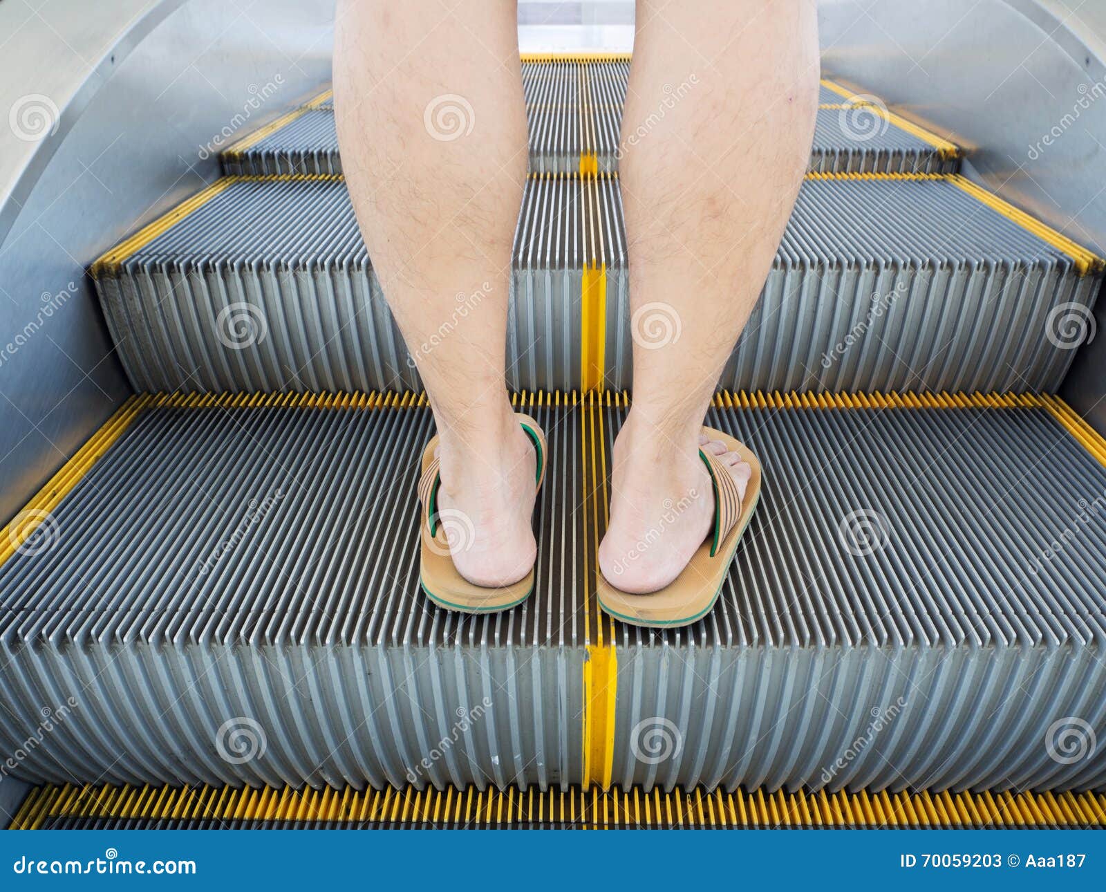 Step on escalator stock image. Image of city, transport - 70059203