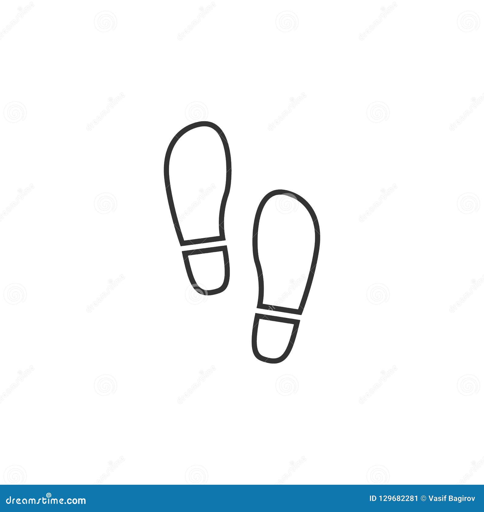 Step And Foot With Sign Royalty-Free Stock Photo | CartoonDealer.com ...