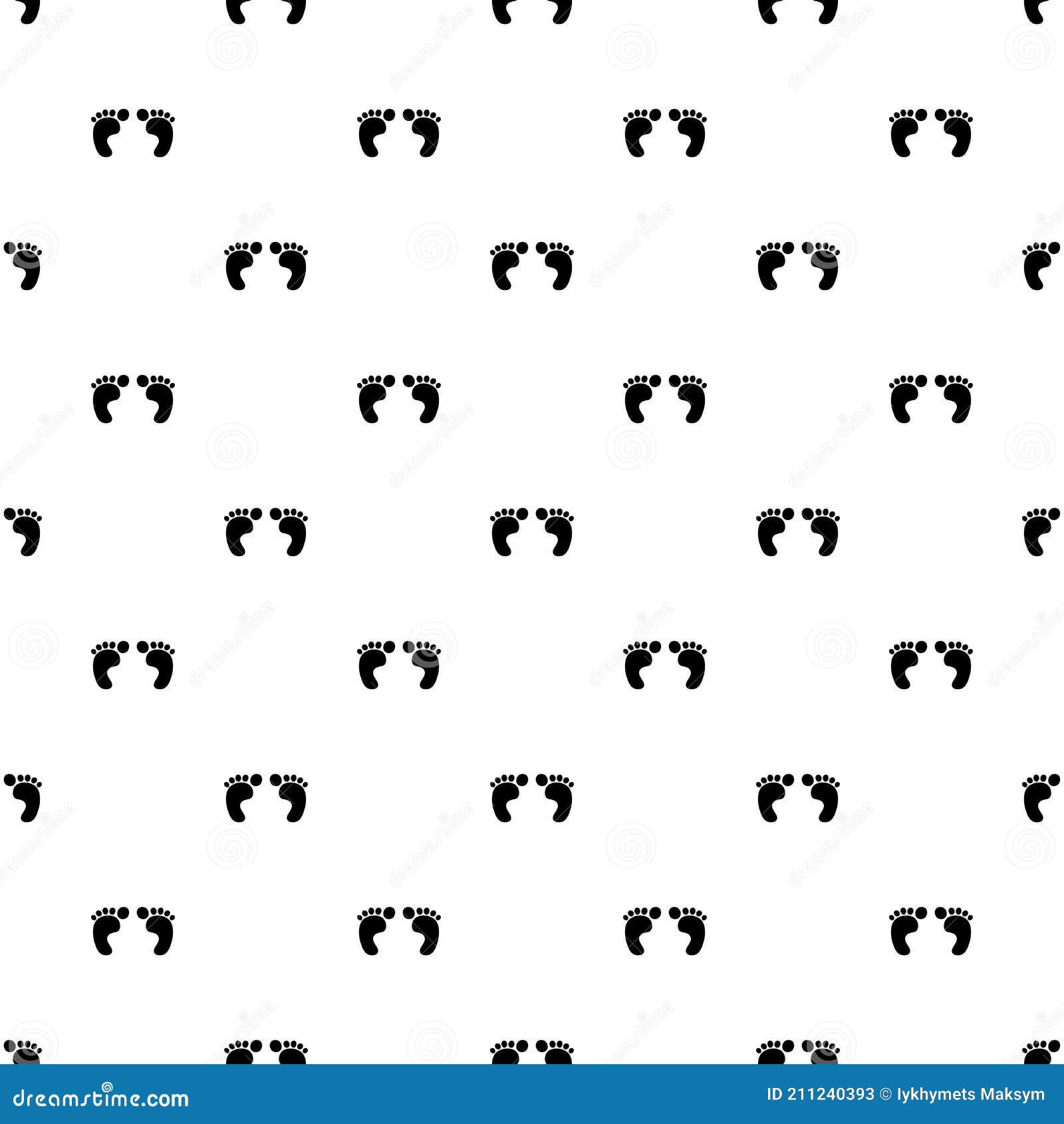 Step Footprints Paths, Vector Icon Illustration. Isolated on White ...