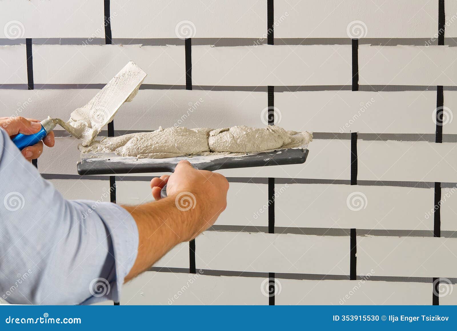 Step-by-Step Guide To Plastering a Brick Wall Perfectly Using a Trowel ...