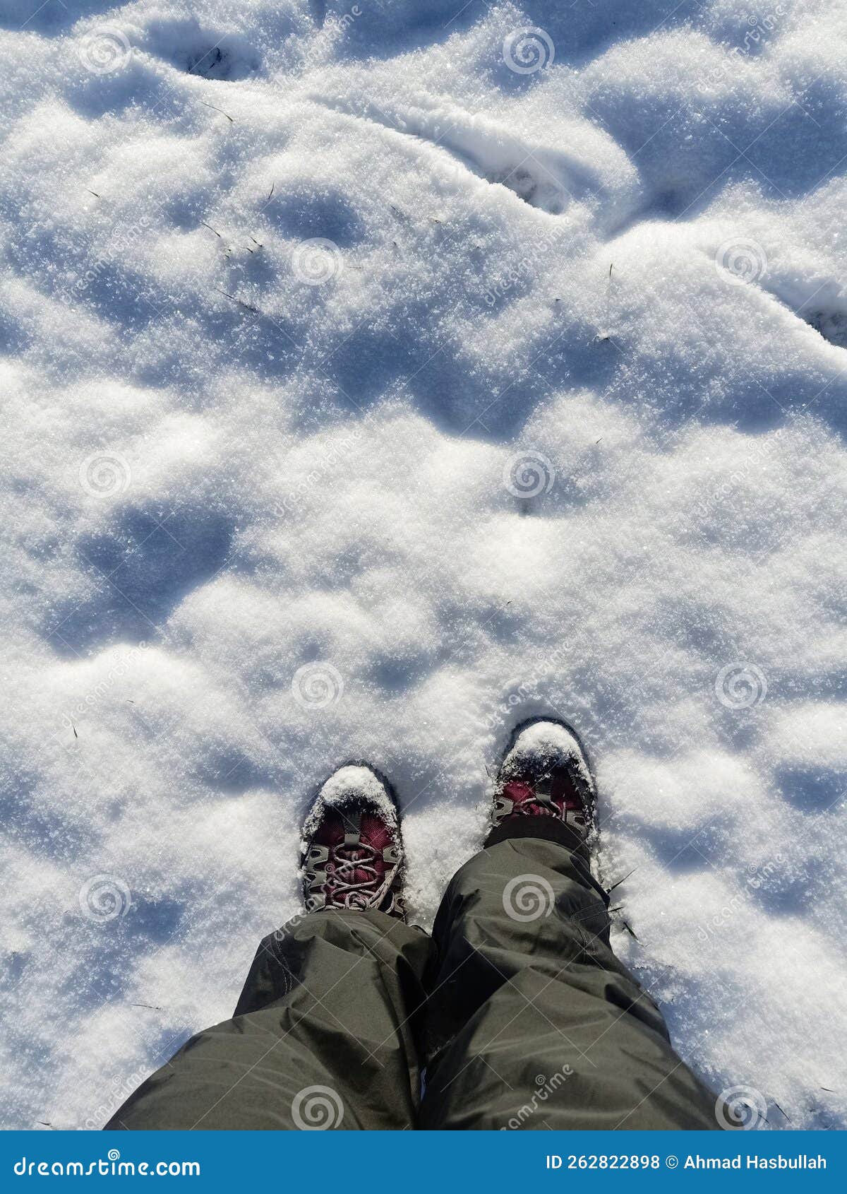 Step on Ice and Feels Grateful Stock Photo - Image of step, cloud ...