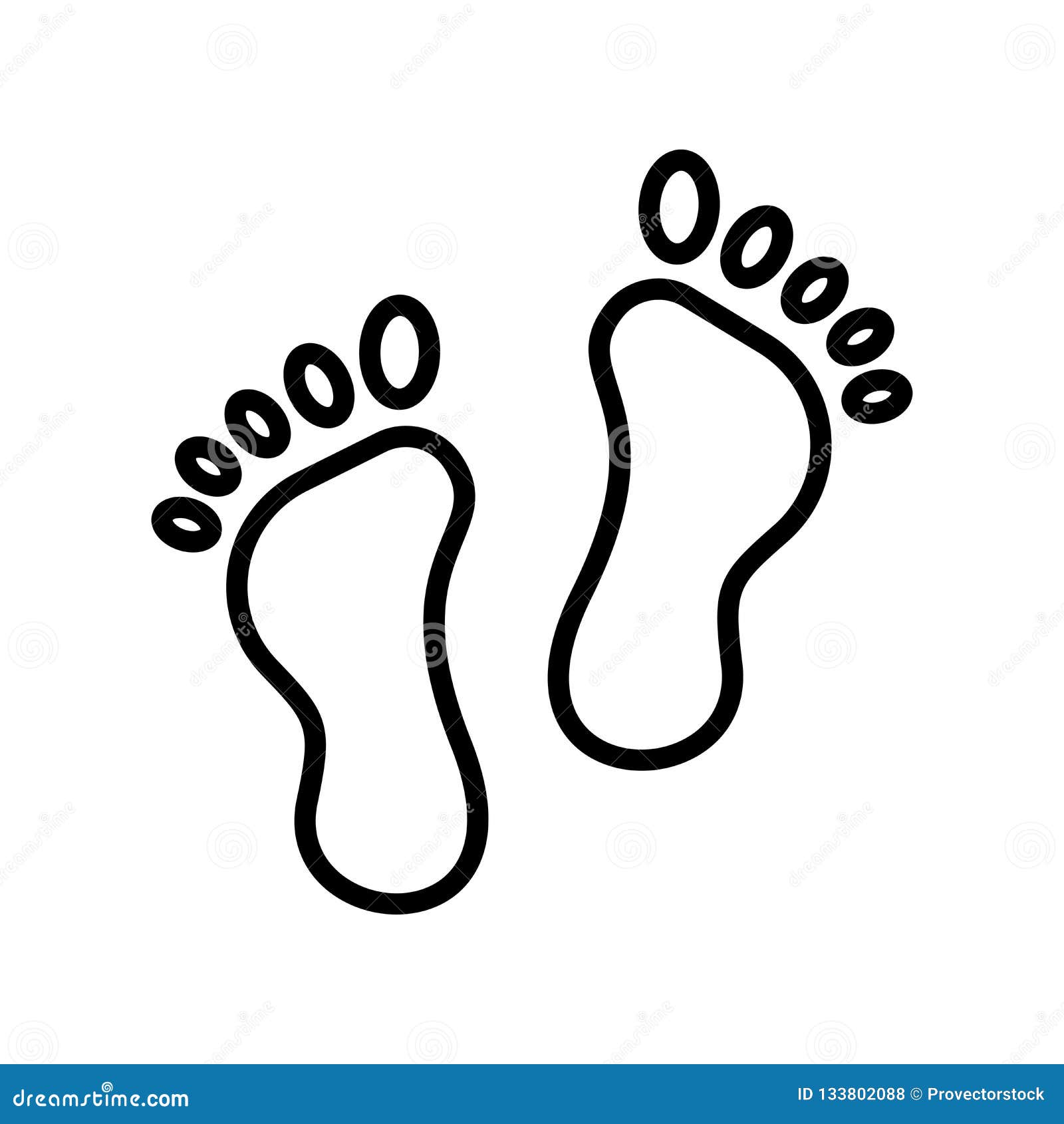 Step Icon Vector Sign and Symbol Isolated on White Background Stock ...