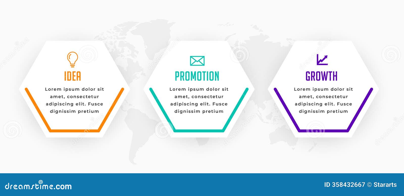 Infographic Success Template. Icons In Different Colors. Include ...