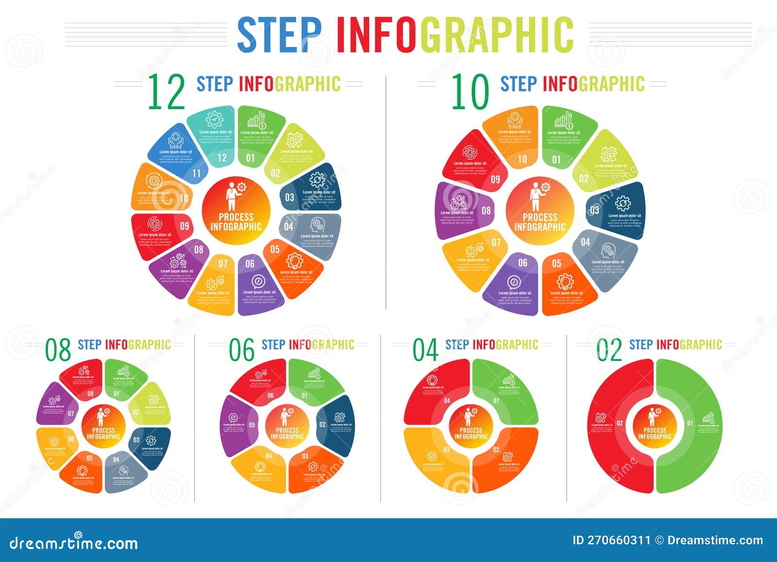 Step Infographics for Business Stock Vector - Illustration of data ...