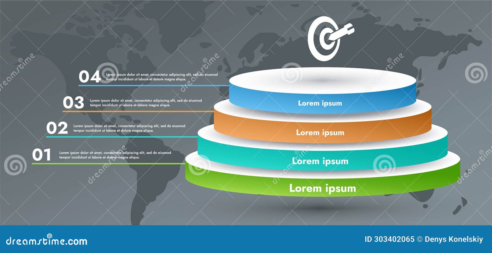 Step-by-step Infographics for Defining Strategies, Analysis and ...