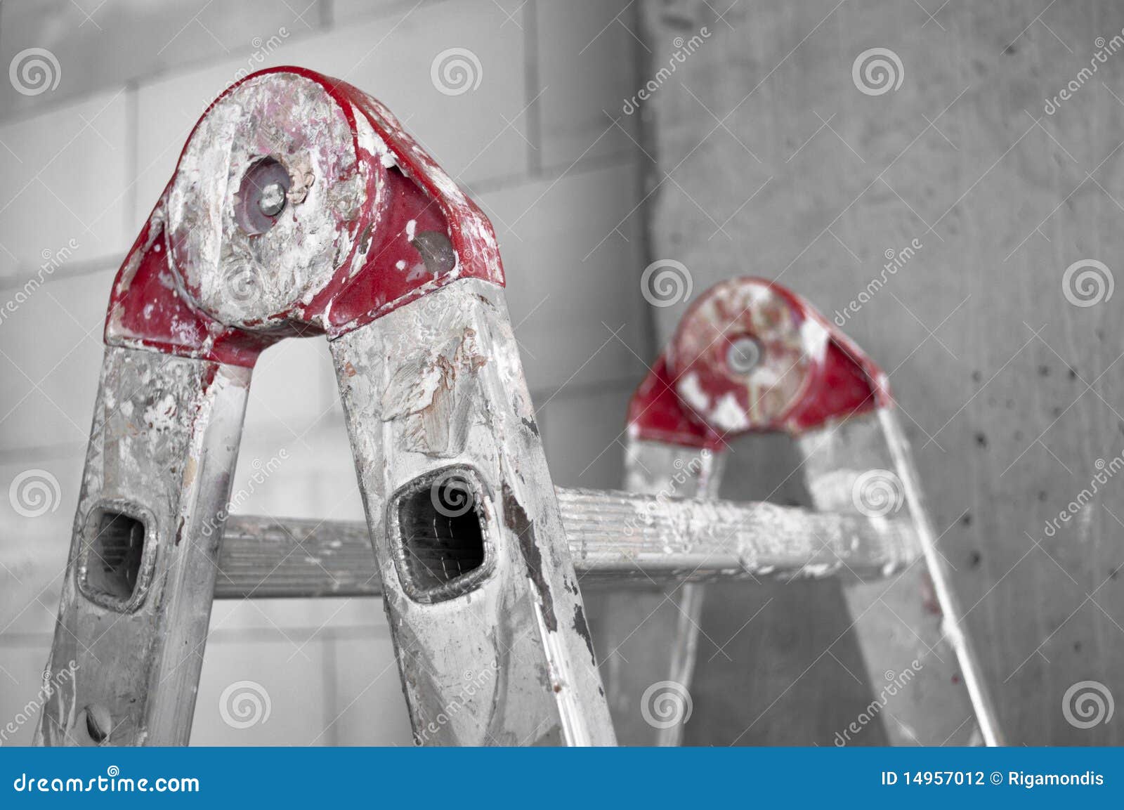 Step Ladder stock photo. Image of folding, tool, rung - 14957012