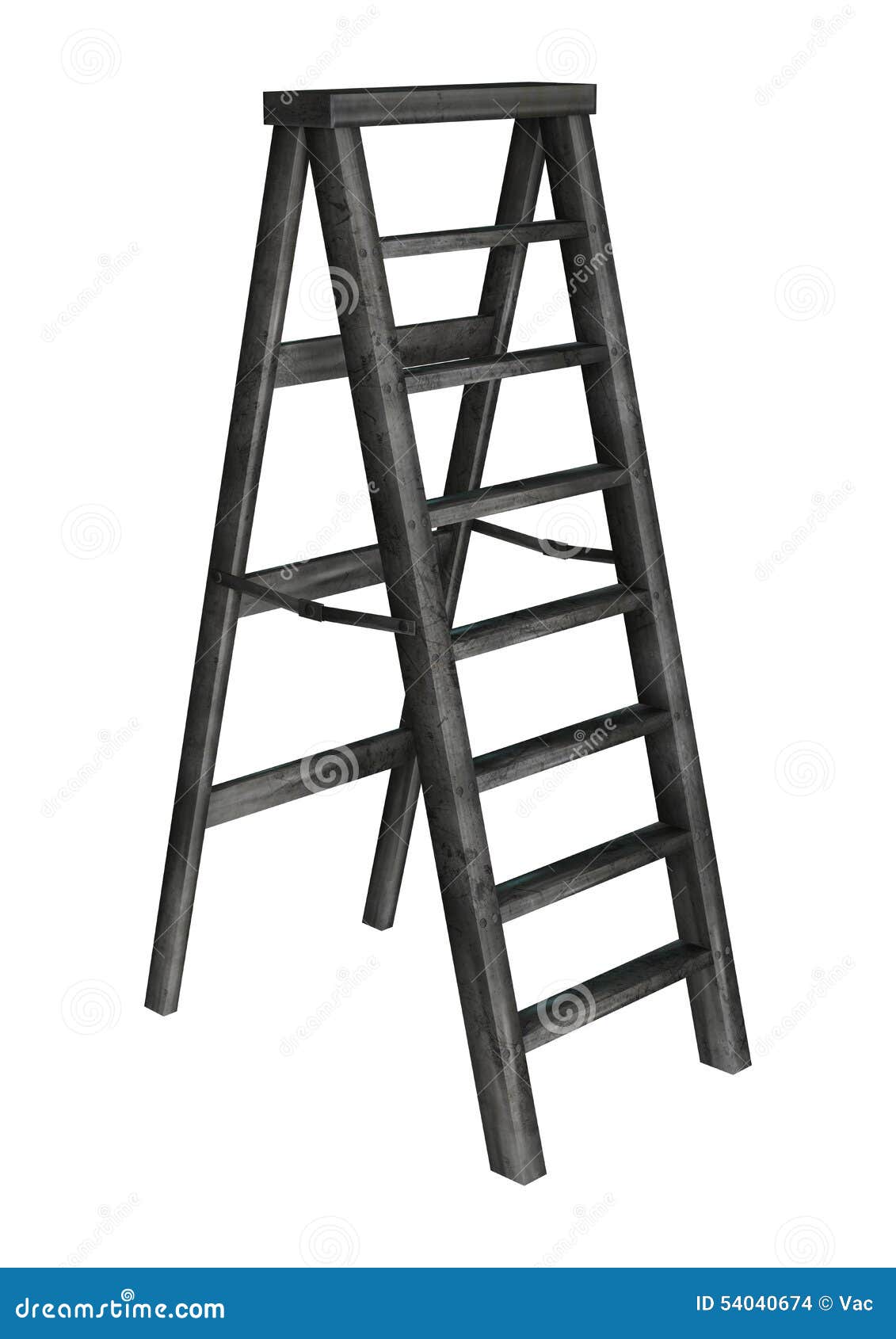 Step Ladder stock illustration. Illustration of simple - 54040674