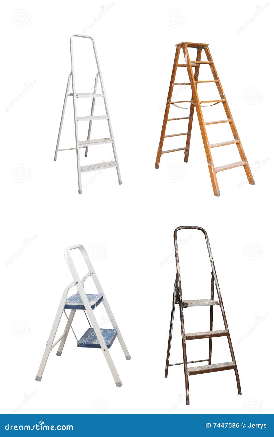 Step- Ladders stock photo. Image of ladder, step, descent - 7447586