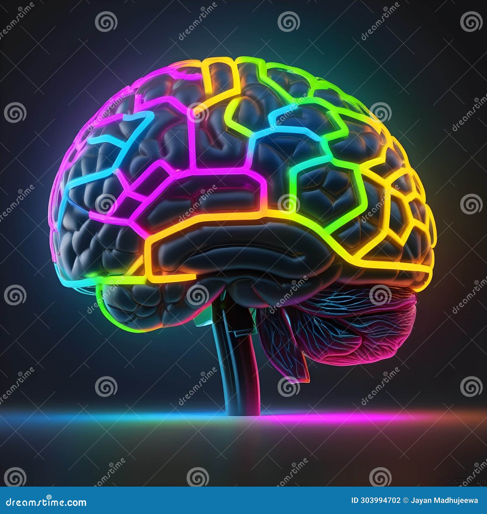 Artificial Aesthetics: the Beauty of AI-Generated Art Stock ...