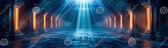 Mystical Hallway Created by Image Projections a Breathtaking Visual ...