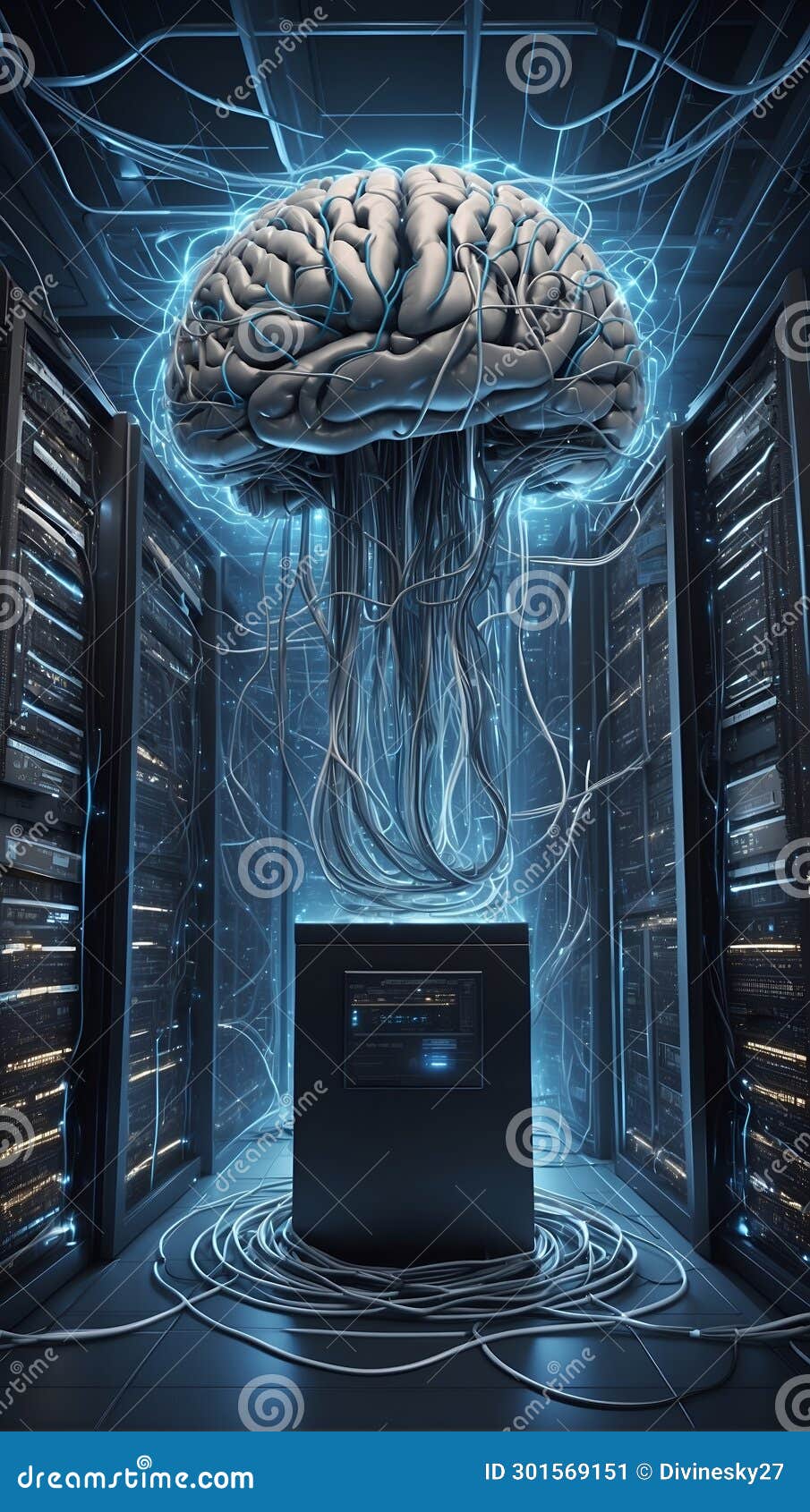 Neural Symphony: Illuminating the High-Tech Server Orchestra. AI ...