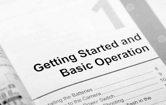 Step One stock image. Image of manual, guide, instruction - 13168663