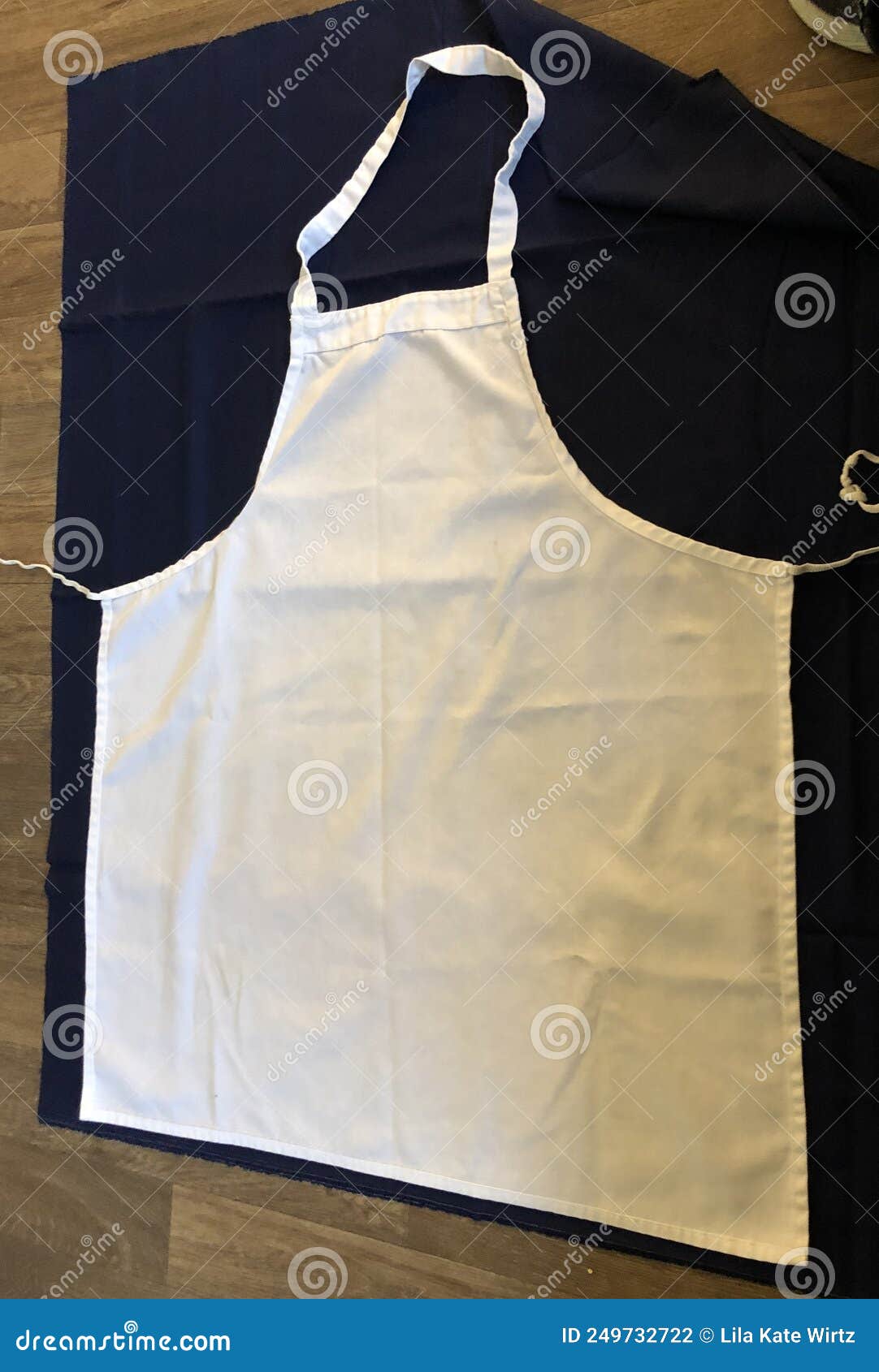 Sewing a Decal on Apron, Patriots, Red Sox Stock Photo - Image of ...