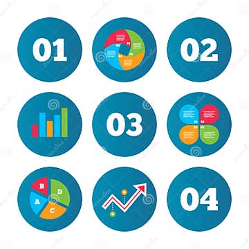 Step One, Two, Three Icons. Sequence of Options. Stock Vector ...