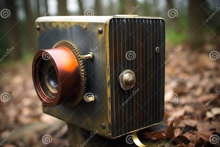 Step-by-step Process of Making a Pinhole Camera Stock Photo - Image of ...