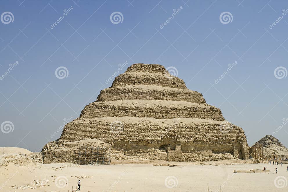 Step pyramid stock image. Image of abstruct, history - 14442353