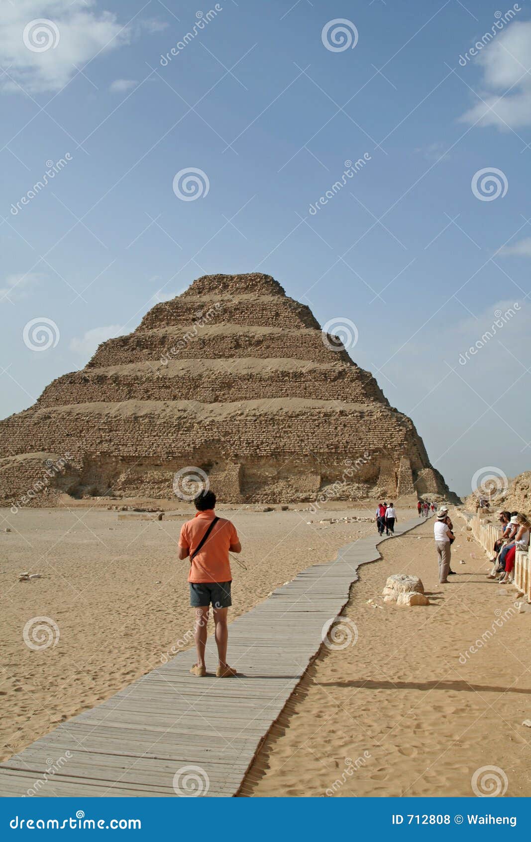 Step Pyramid editorial stock photo. Image of desert, hill - 712808