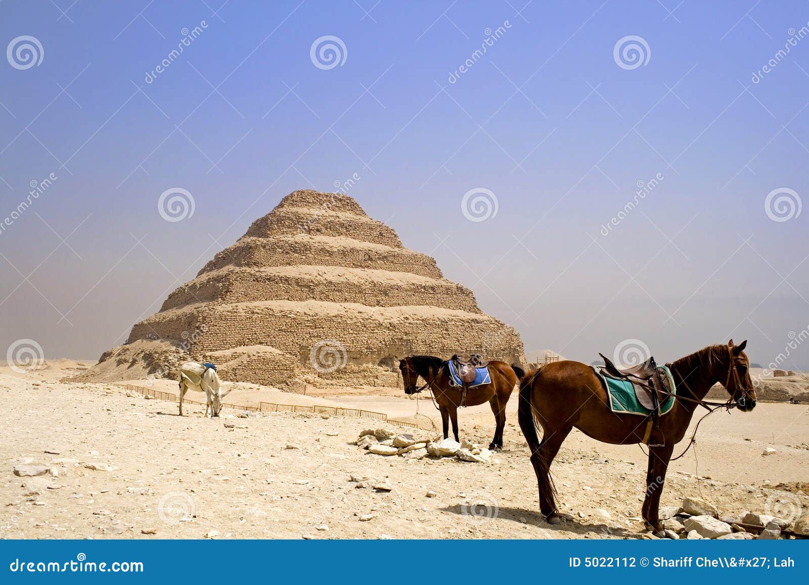 Step Pyramid of Djoser stock photo. Image of stood, landmark - 5022112
