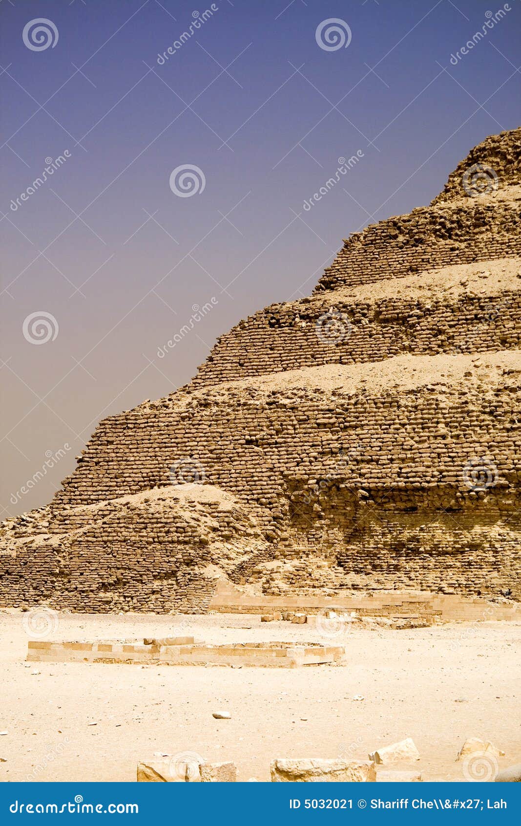 Step Pyramid of Djoser stock image. Image of archaeology - 5032021