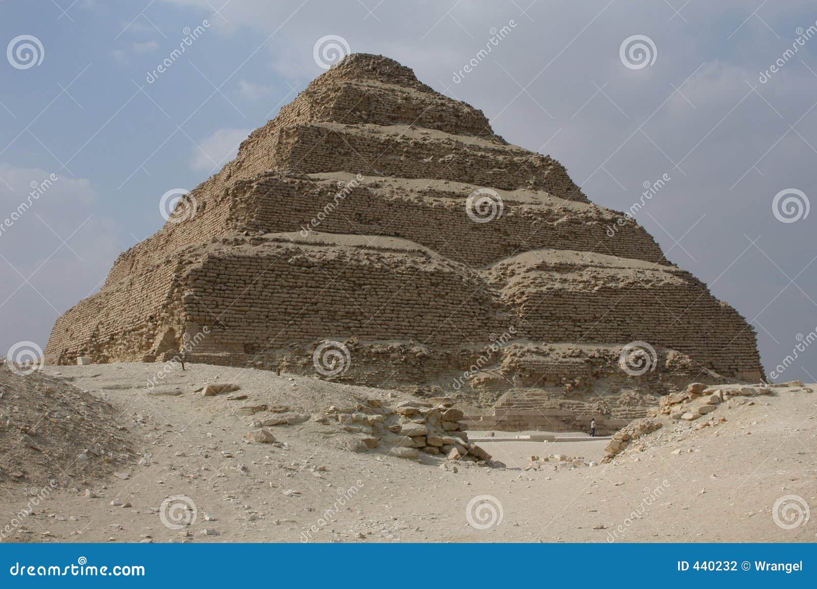 Step Pyramid of King Djoser Stock Photo - Image of mummification ...