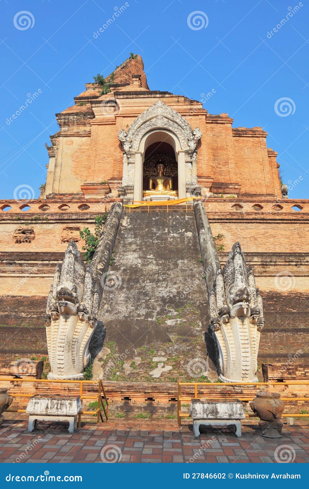 Step Pyramid Ritual Dragons Protect Stock Photo - Image of spirituality ...