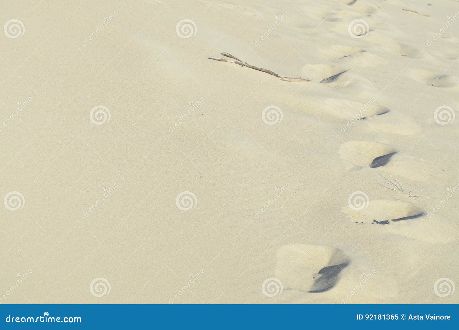 Step on the sand stock image. Image of exterior, beach - 92181365