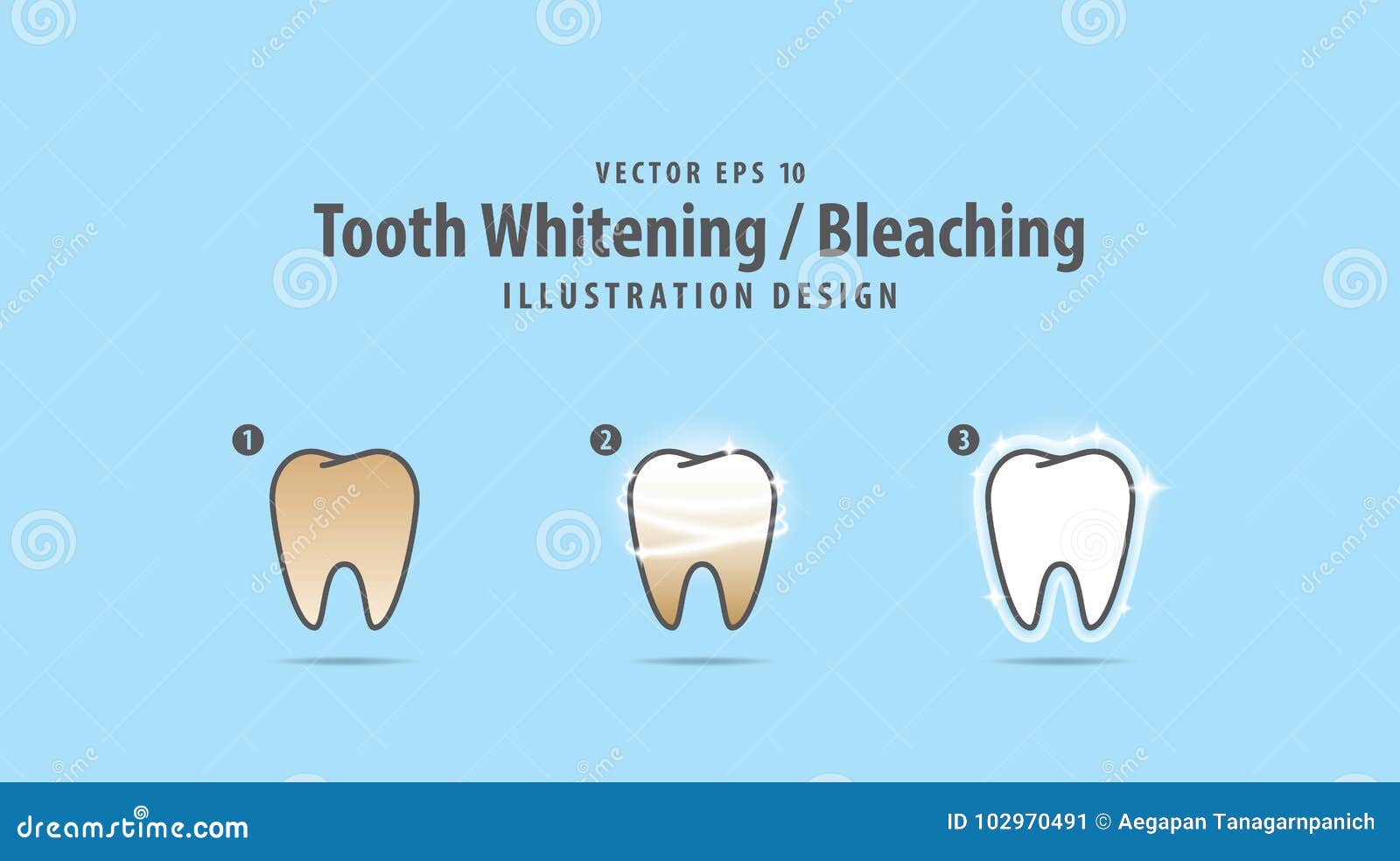 Tooth Whitening Linear Icon. Modern Outline Tooth Whitening Logo ...