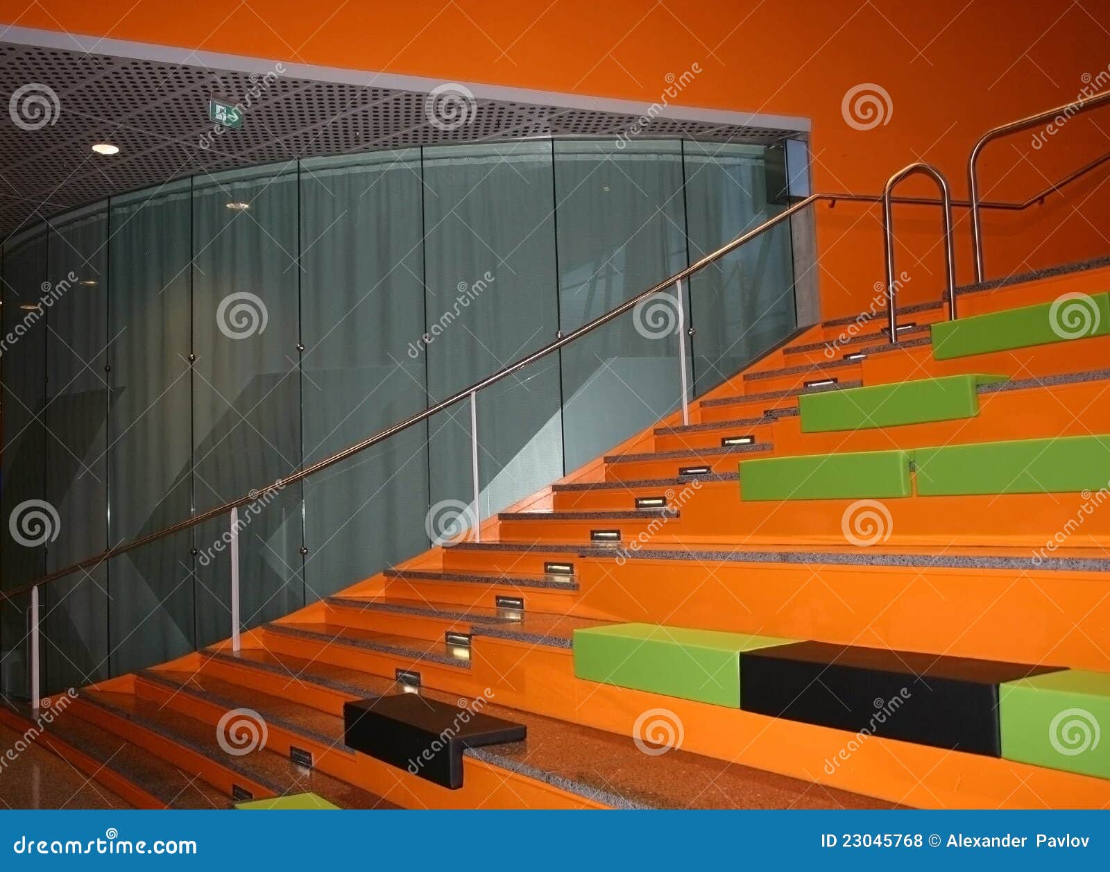 Step and Sitting at Theater Stock Photo - Image of engineering, ceiling ...