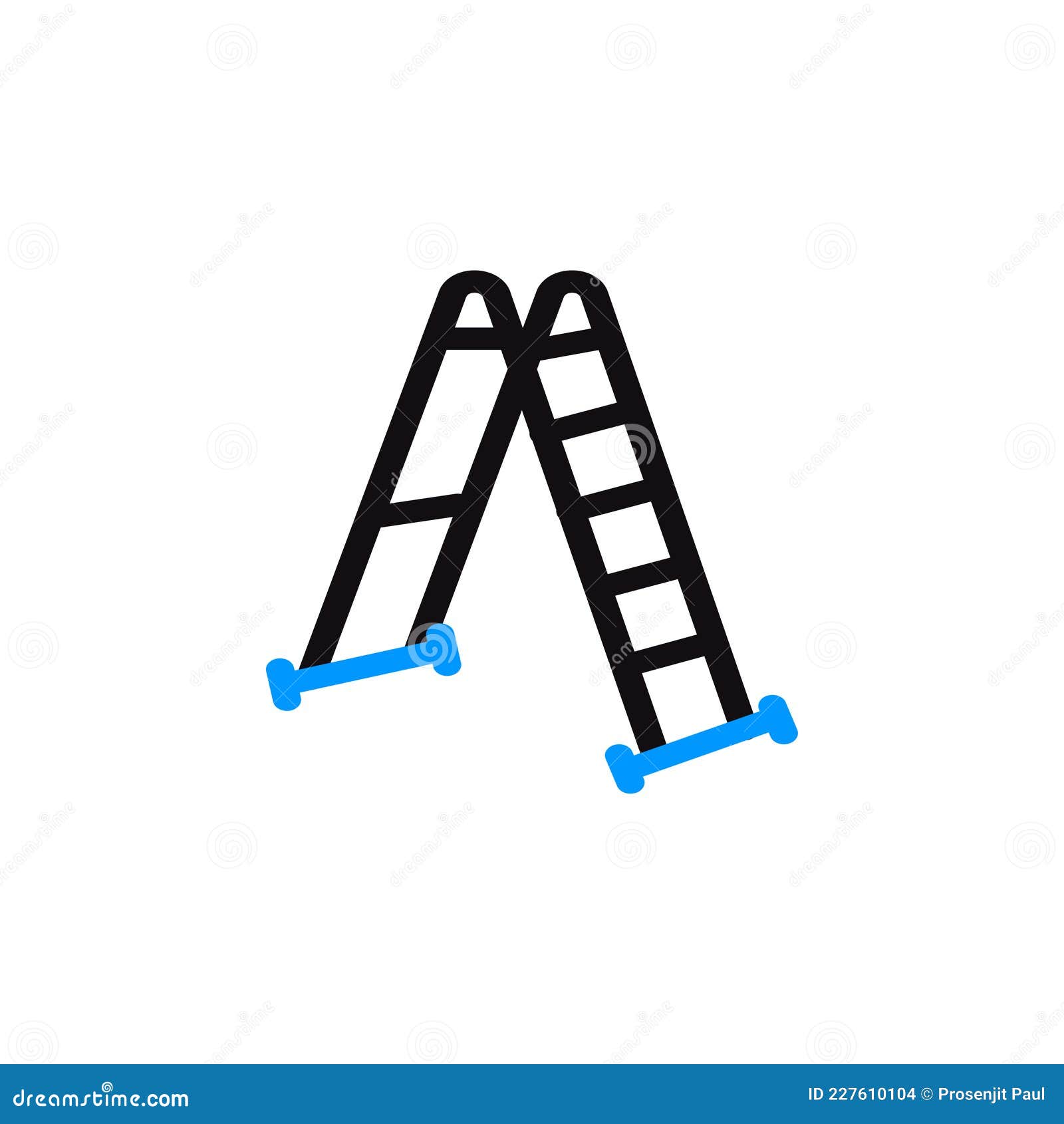 Step Stairway Success Tool Icon Stock Vector - Illustration of icon ...