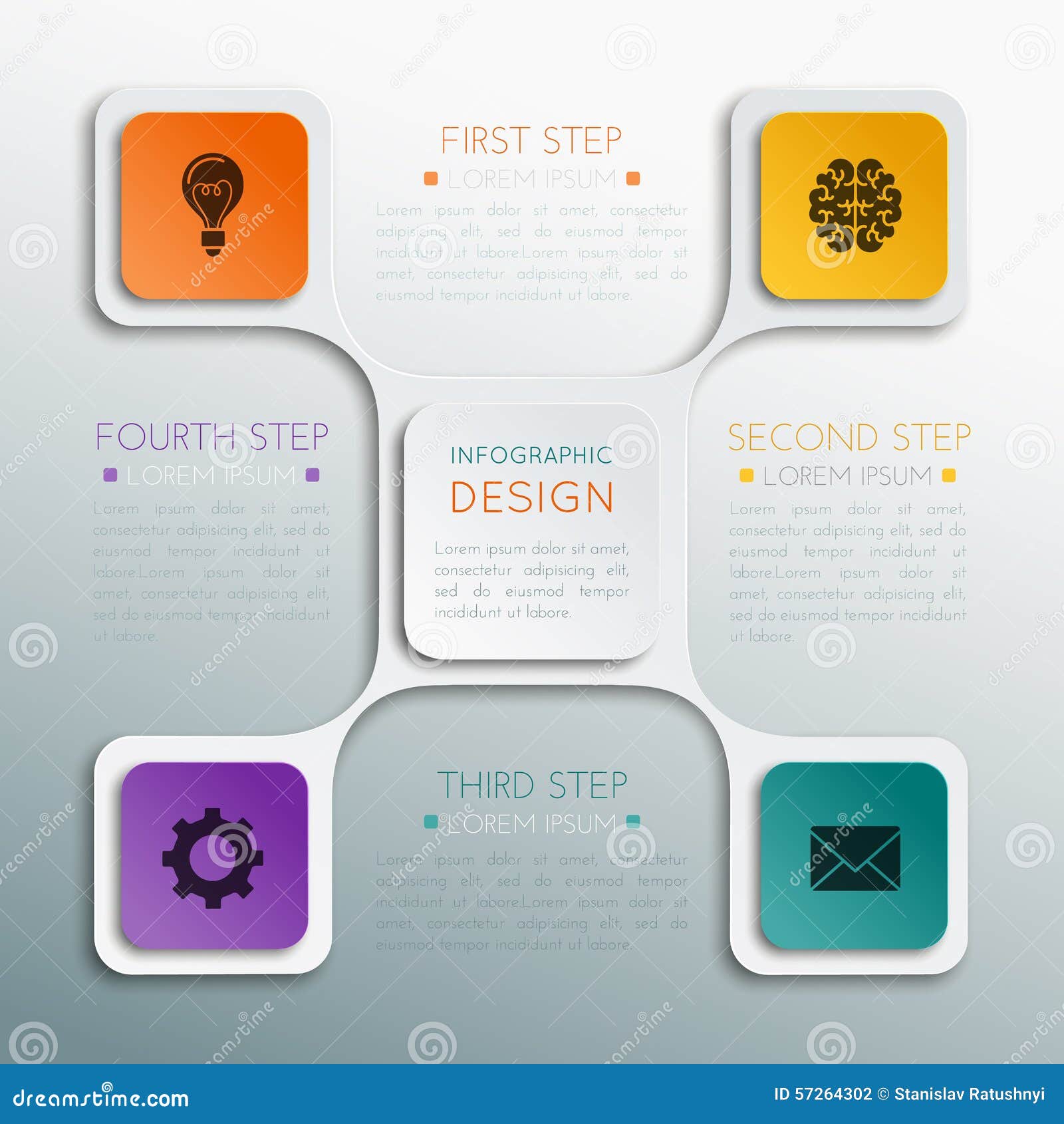 Step by Step Business Concept Stock Vector - Illustration of icons ... Step by Step Business Concept Stock Vector - Illustration of icons ...
