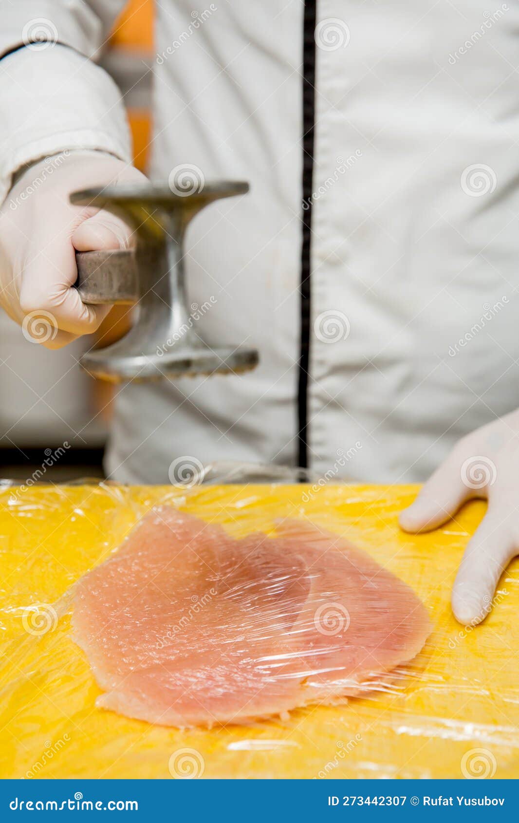 Step-by-step Cooking Cutlet with Cheese and Turkey with Chicken ...