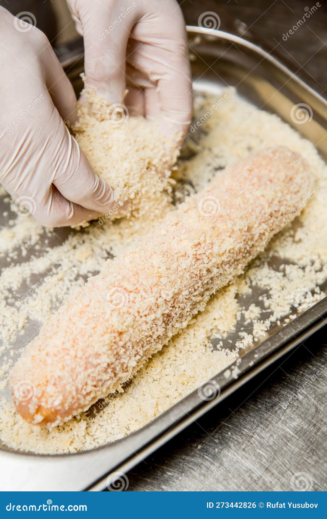 Step-by-step Cooking Cutlet with Cheese and Turkey with Chicken ...