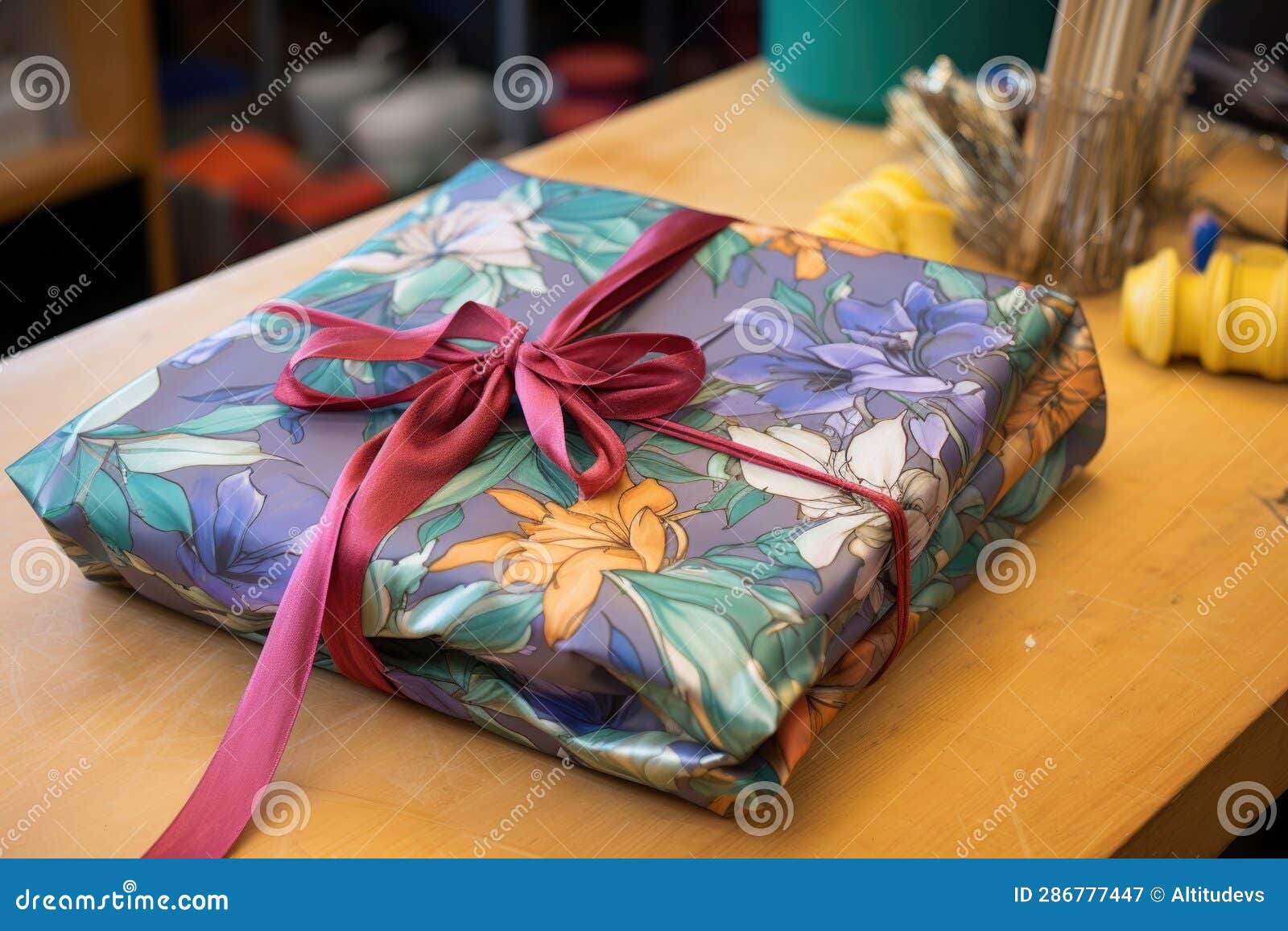 Step-by-step Gift Wrapping Process Stock Illustration - Illustration of ... Step-by-step Gift Wrapping Process Stock Illustration - Illustration of ...