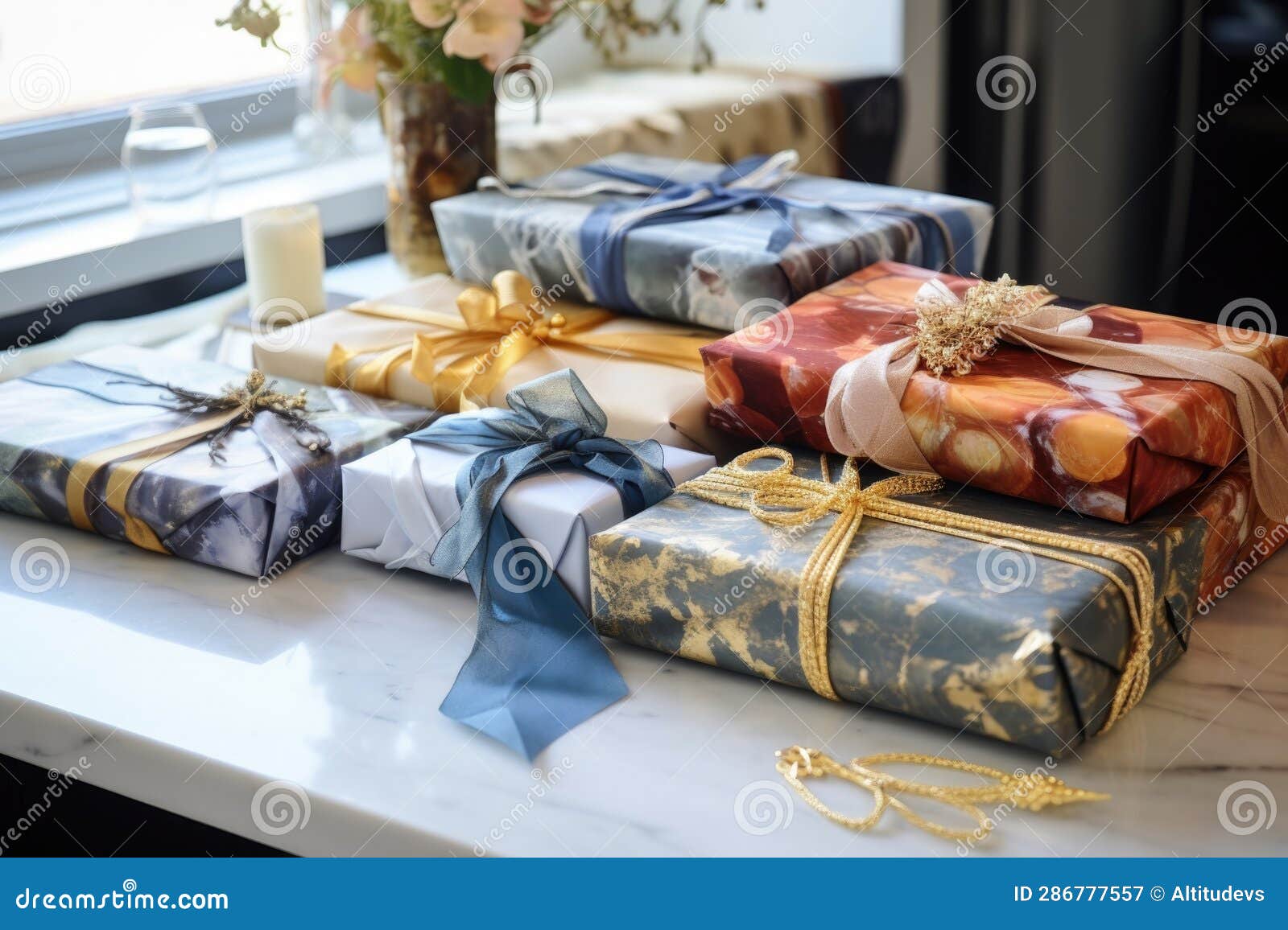 Step-by-step Gift Wrapping Process Stock Illustration - Illustration of ... Step-by-step Gift Wrapping Process Stock Illustration - Illustration of ...
