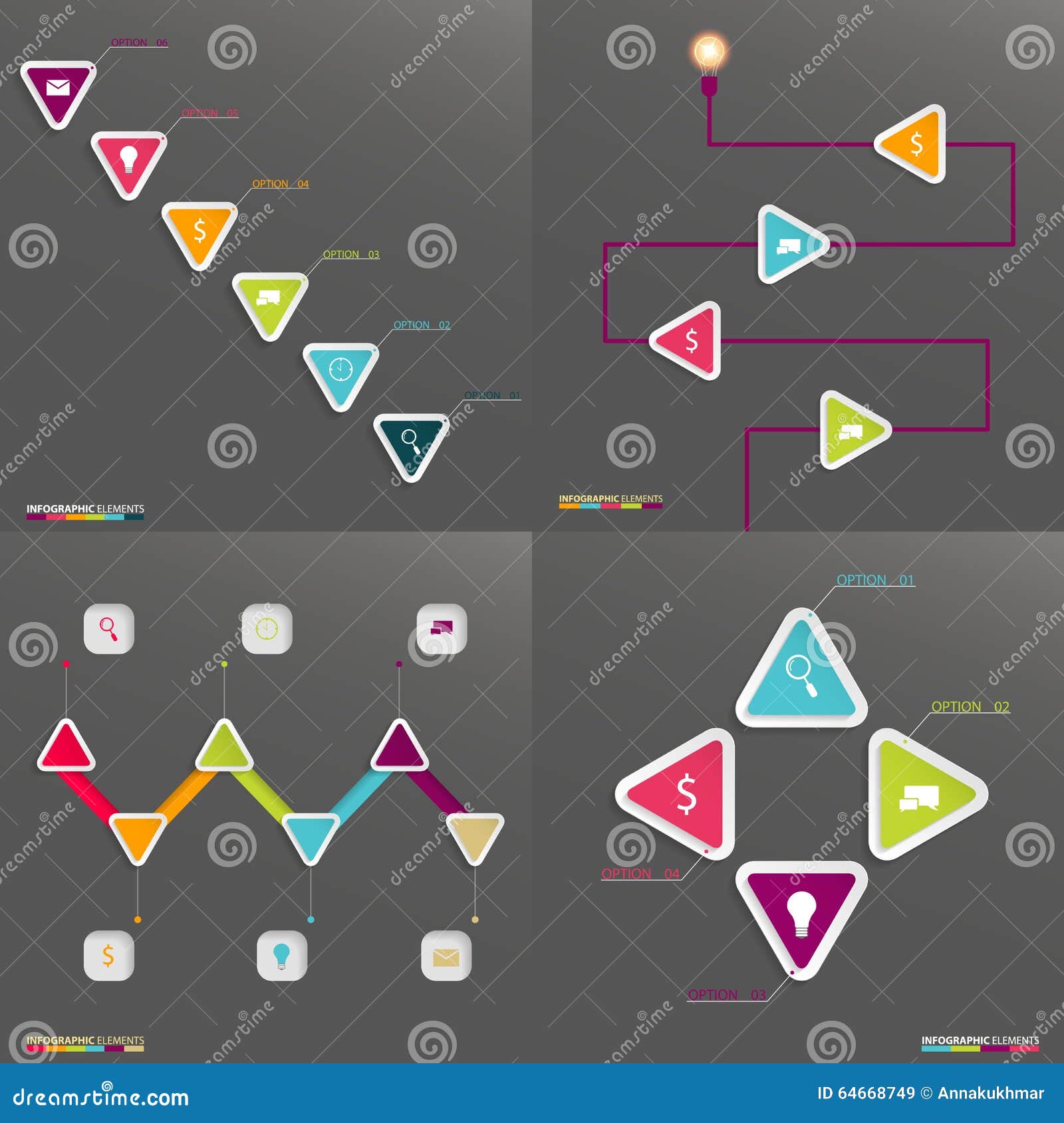 Step by step illustration stock vector. Illustration of internet - 64668749